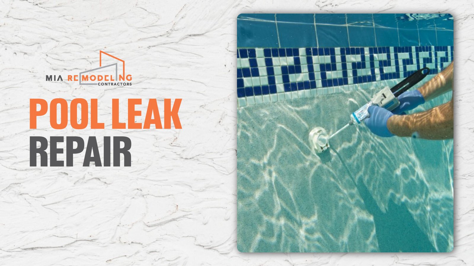 Pool Leak Repair North Miami Beach | Mia Remodeling Contractors