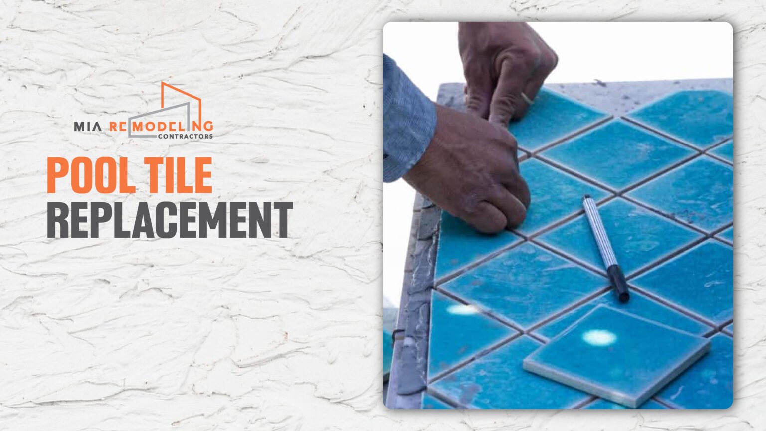 Pool Tile Replacement North Miami Beach | Mia Remodeling
