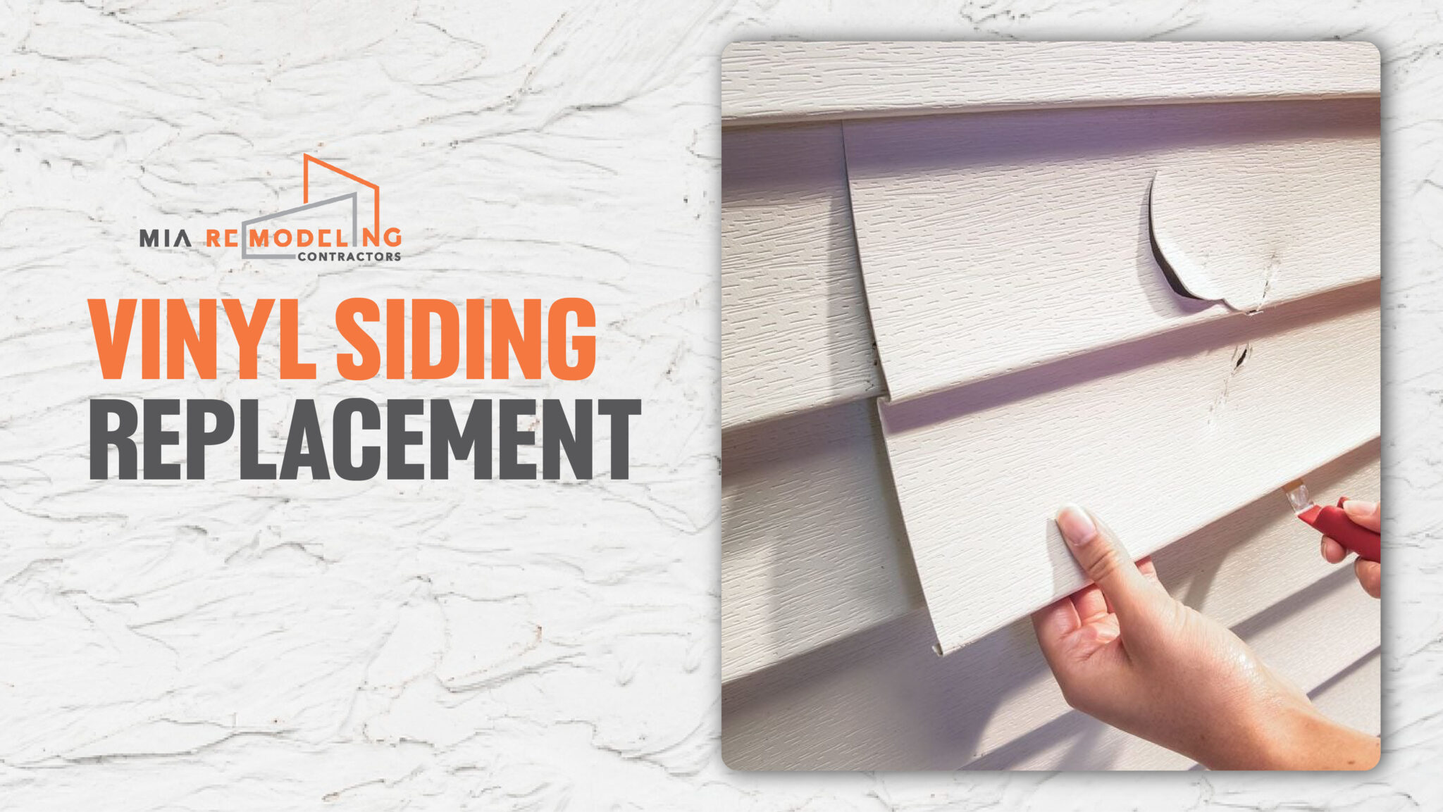 Vinyl Siding Replacement North Miami Beach | Mia Remodeling